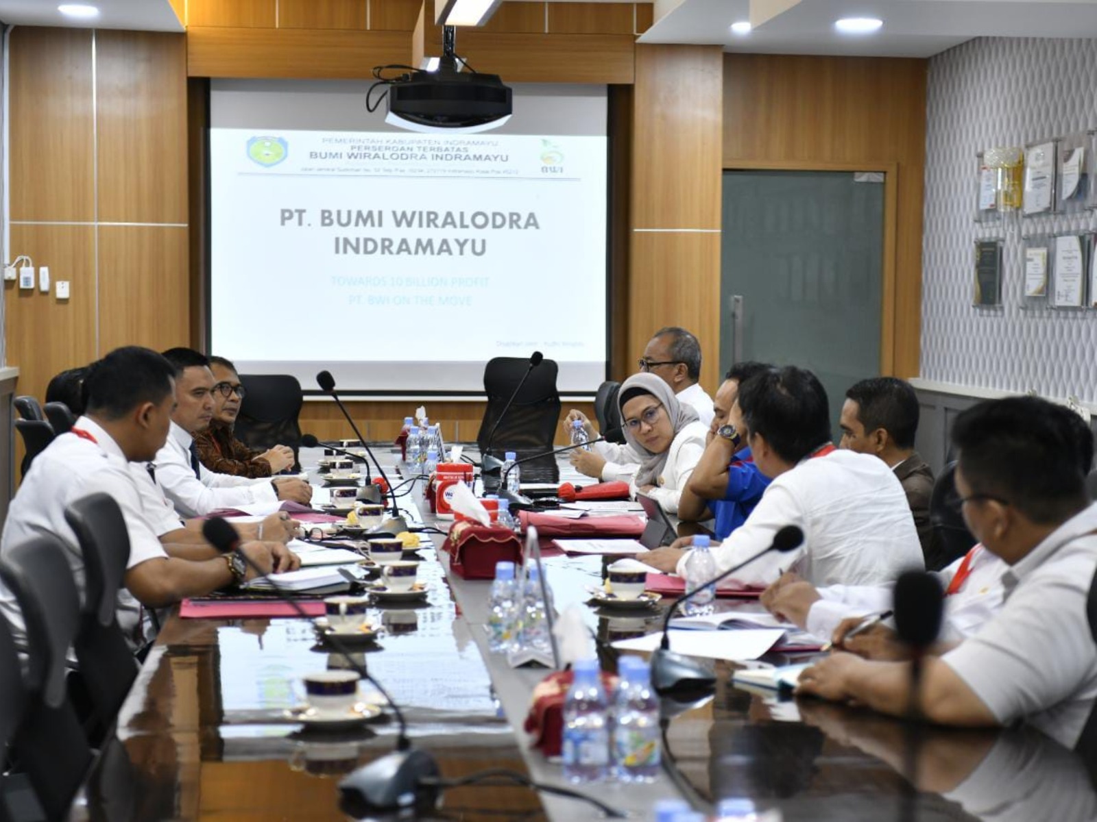 BUPATI INDRAMAYU UNDANG PT BWI UNTUK EKSPOSE PROGRAM DAN RENCANA KERJA ...