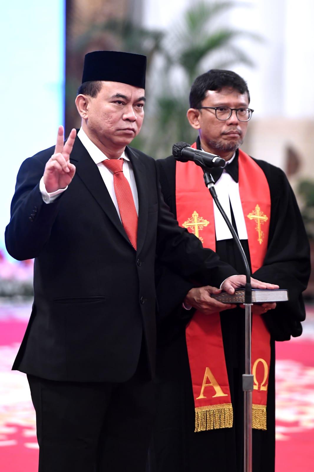 Presiden Jokowi Lantik Budi Arie Setiadi Jadi Menteri Komunikasi ...