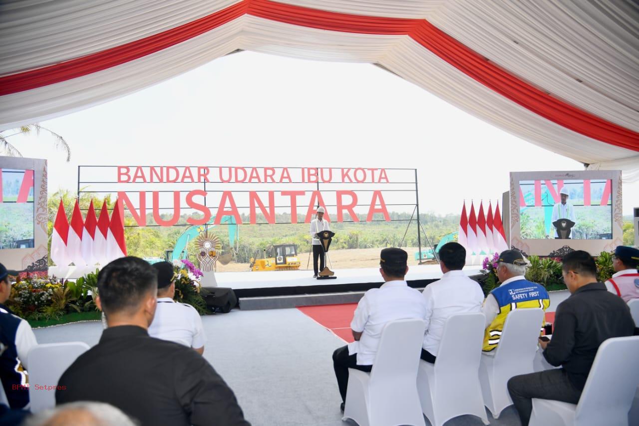 Ground Breaking Bandara Ibu Kota Nusantara – Pakkar
