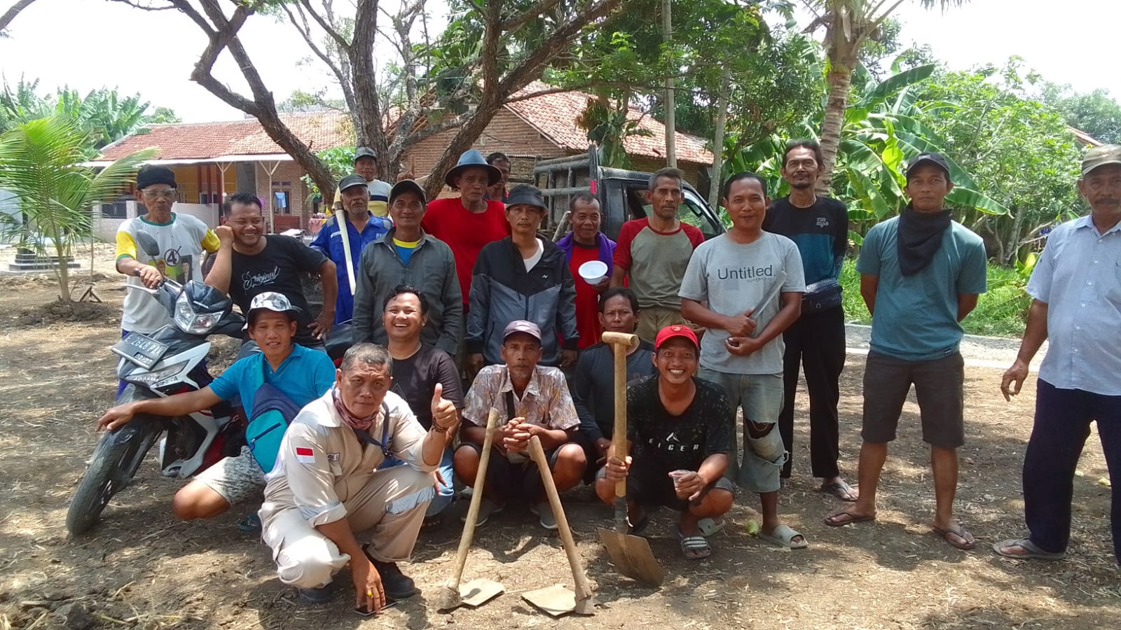 Pembangunan Secara Swadaya Petilasan Buyut Sidik Pekandangan – Pakkar