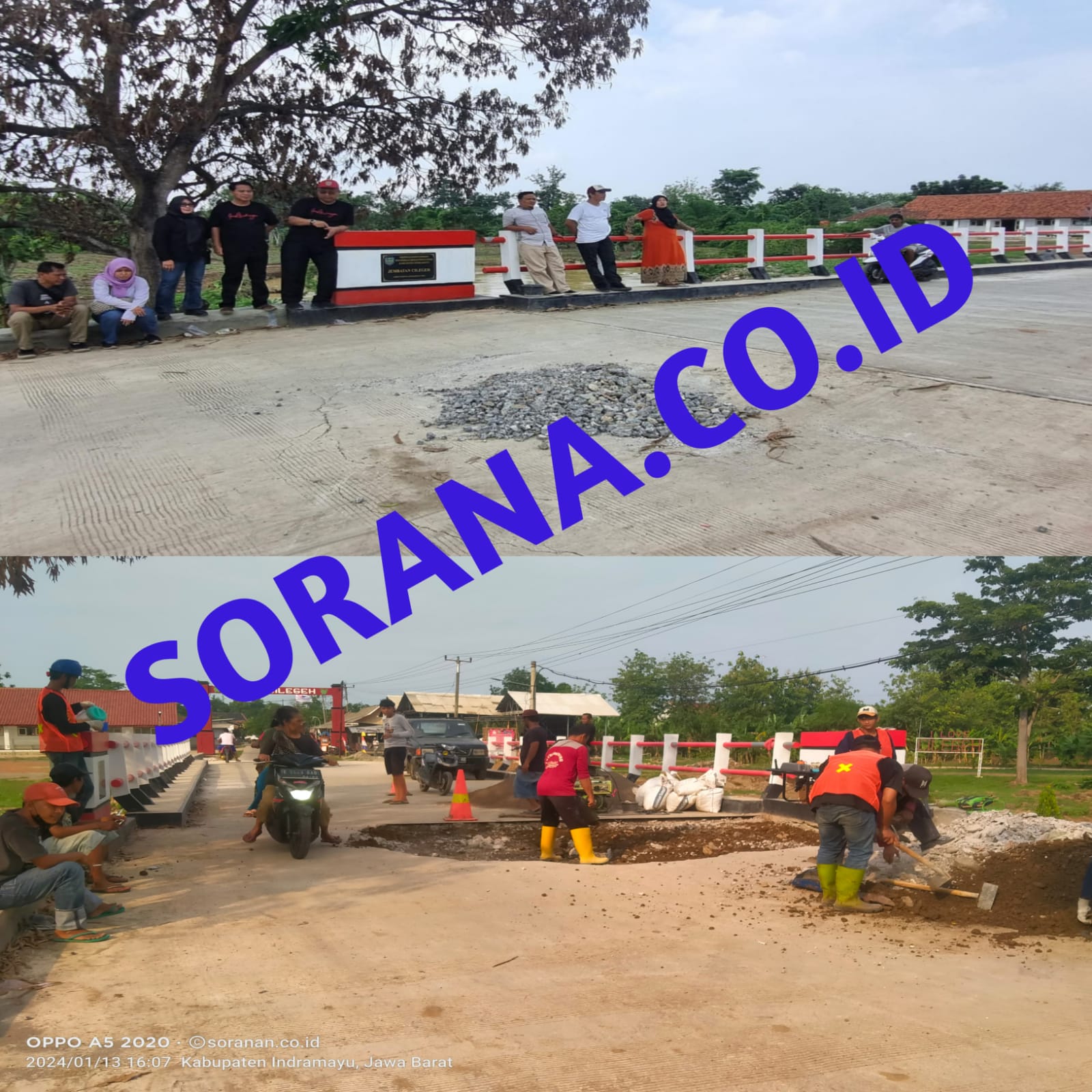 Dinas PU PR Indramayu Cepat Tanggap Atas Pekerjaan CV Eka Pratama Jaya ...