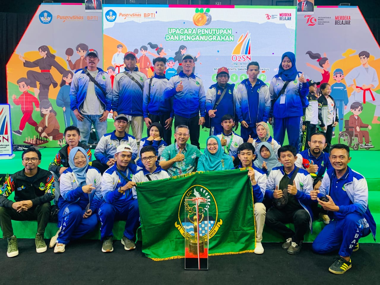 Membanggakan Jawa Barat Juara Umum O2SN 2024 – Pakkar