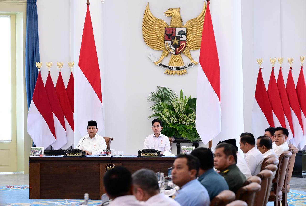 Presiden Prabowo Pimpin Sidang Perdana Dewan Pertimbangan Nasional ...