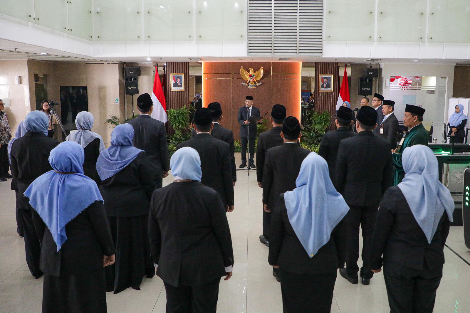 Kemensetneg Lantik 70 Pejabat Fungsional – Pakkar